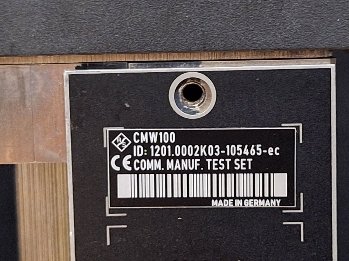 NBC R&S CMW100 Communications Manufacturing Test Set [1185843577] – LABBiD